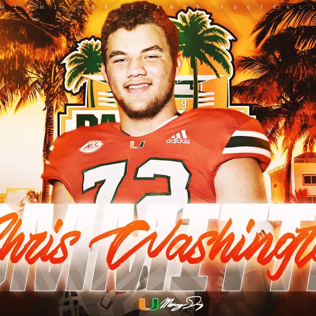 Signing Day Profile: OT Chris Washington | CanesInSight