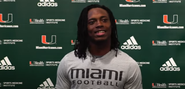 Miami Hurricanes Freshman Nathaniel "Ray Ray" Joseph Adjusts to College ...