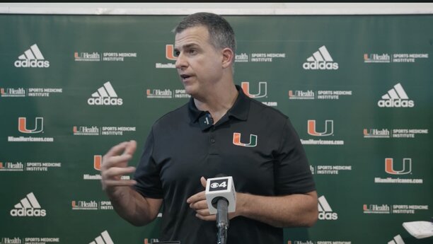 Mario Cristobal breaks down spring practice #1 | CanesInSight