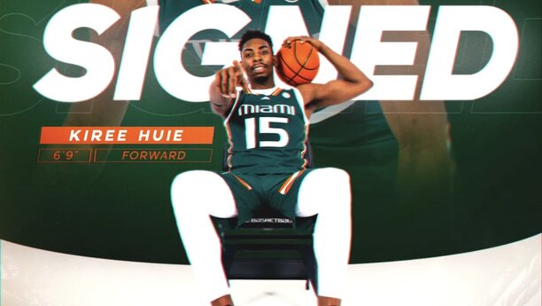 Canes Hoops signs transfer PF Kiree Huie | CanesInSight