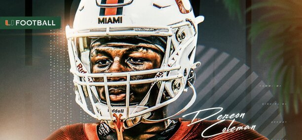‘26 QB Dereon Coleman commits to Miami | CanesInSight