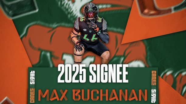 OL Max Buchanan signs with the Canes | CanesInSight