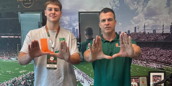 2026 4-star OT Ben Congdon commits to Miami | CanesInSight