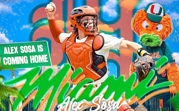 Miami lands top-10 transfer portal entry, NC State catcher Alex Sosa ...
