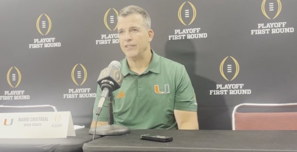 Everything Mario Cristobal Said After First Round CFB Playoff Win ...